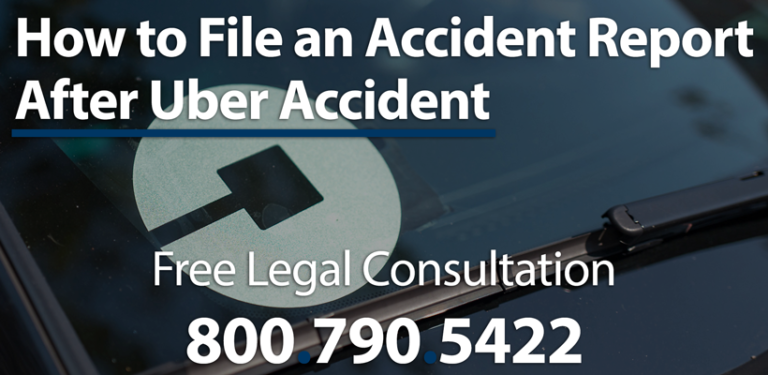 How to File and Accident Report with Uber After Auto Accident