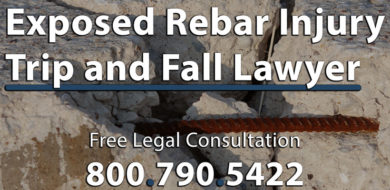 Trip & Fall Attorney for Exposed Rebar Negligence | Normandie
