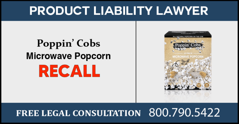 Poppin' Cobs Microwave Popcorn Recall
