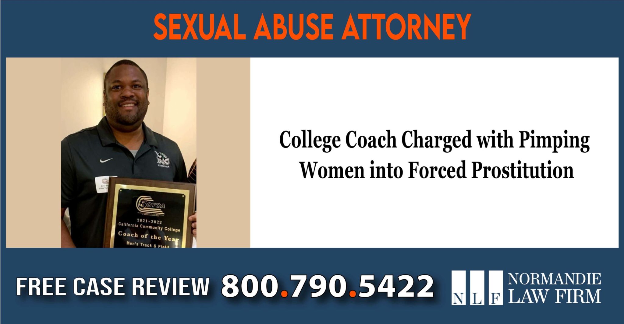 Breaking: College Coach Charged with Pimping Women into Forced Prostitution