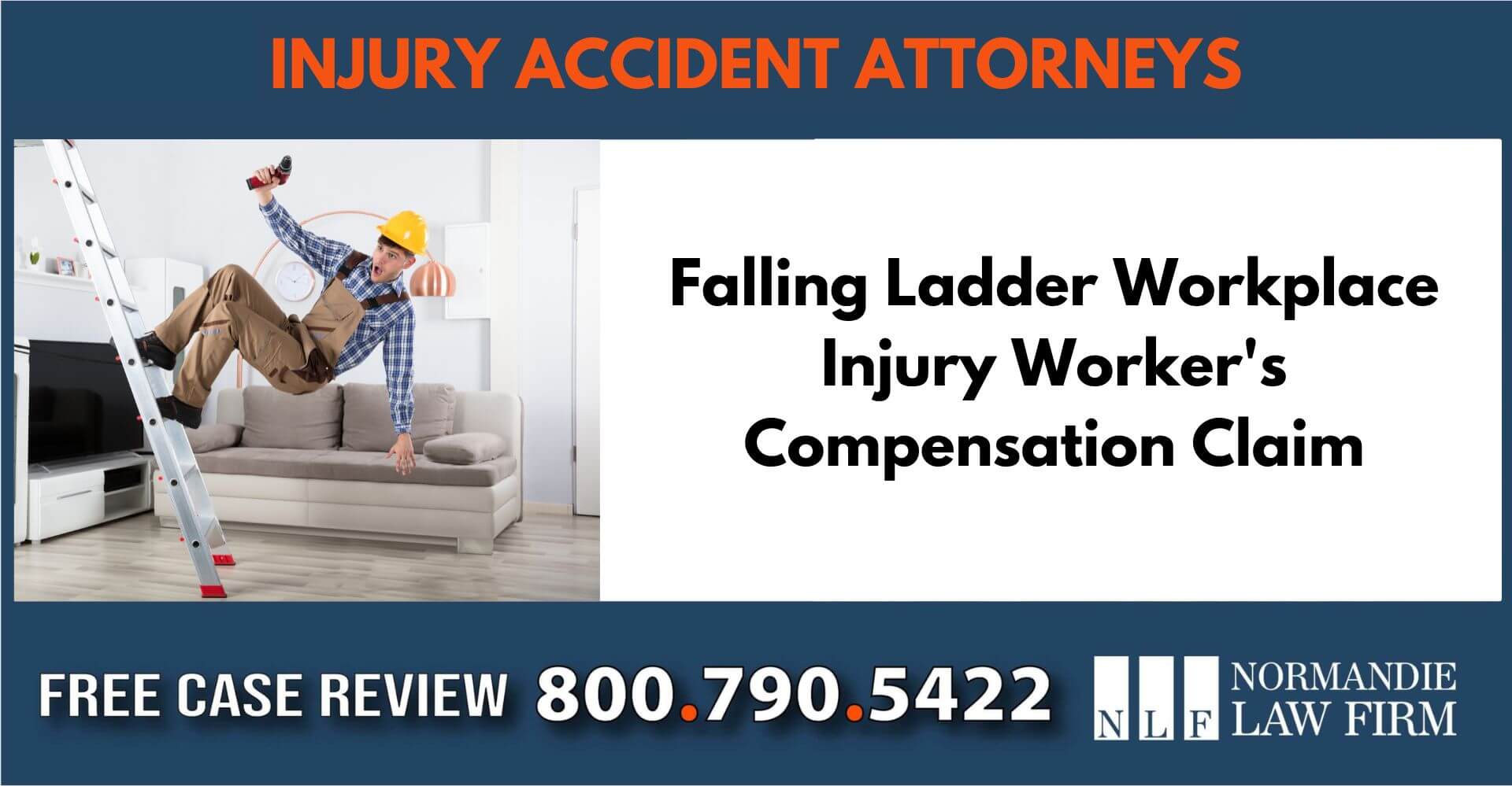 Falling Ladder Workplace Injury Worker’s Compensation Claim
